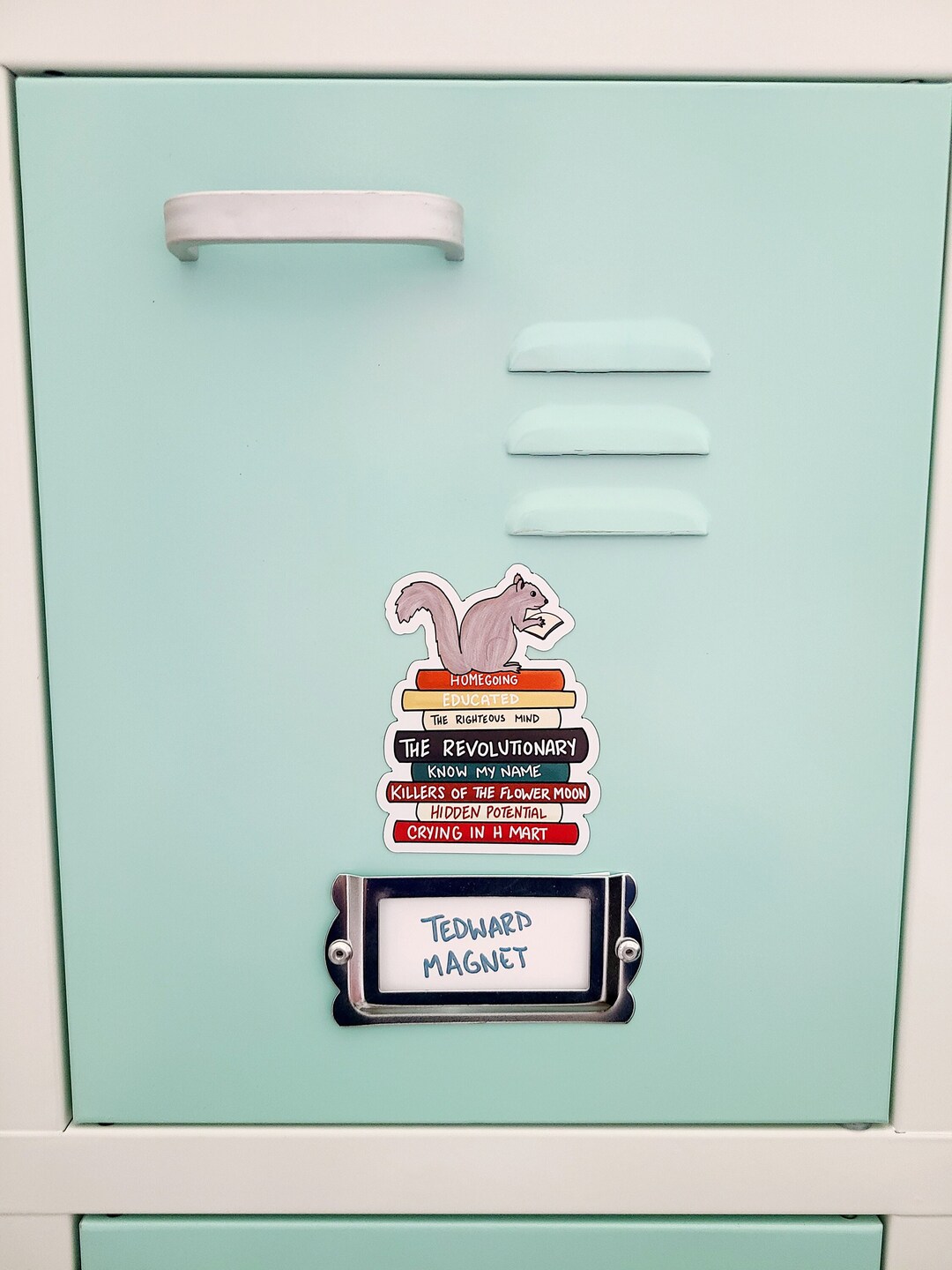 Tedward the Squirrel Refrigerator Magnet 2023 Governerd Book - Etsy