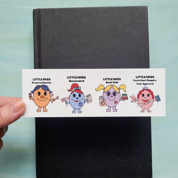 Little Miss Bookmark - Etsy