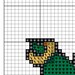 Gangster Weed Cross Stitch Pattern, Weed Leaf Cross Stitch, Marijuana ...