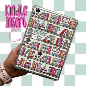 Spicy Good Girl Bookshelf Kindle Insert for a Clear Case 11th ...