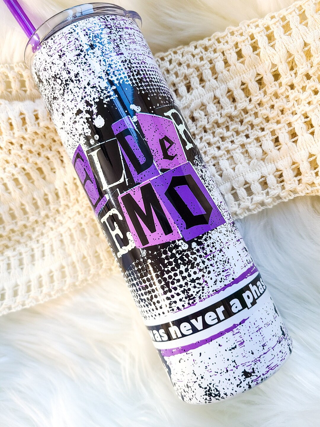 20 Ounce Cup: Elder Emo L 20 Ounce Skinny Tumbler Stainless Steel ...