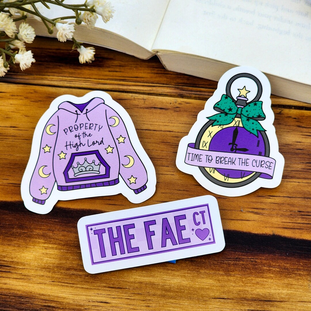 Sticker Set (3pc) - Fae Court Collection - Etsy