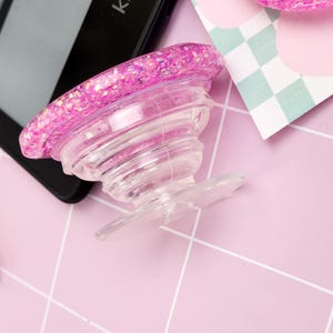 Do Not Disturb Pink Glitter Adhesive Grip for Kindle & E-readers Book ...