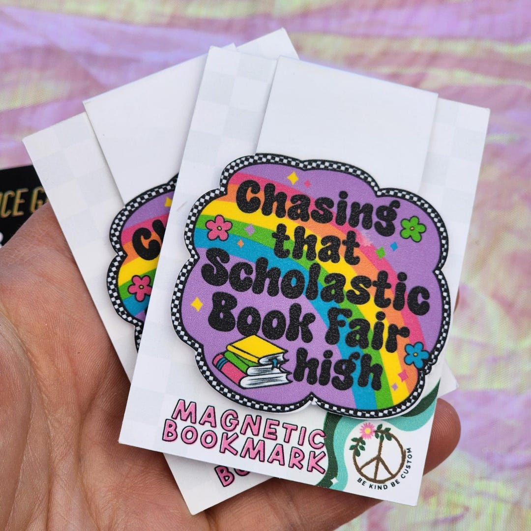 Scholastic Feeling Bookmark - Laminated Magnetic Page Marker - Great ...