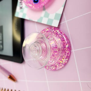 Do Not Disturb Pink Glitter Adhesive Grip for Kindle & E-readers Book ...