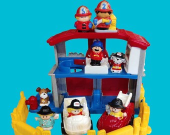 Little People Fire Truck - Etsy