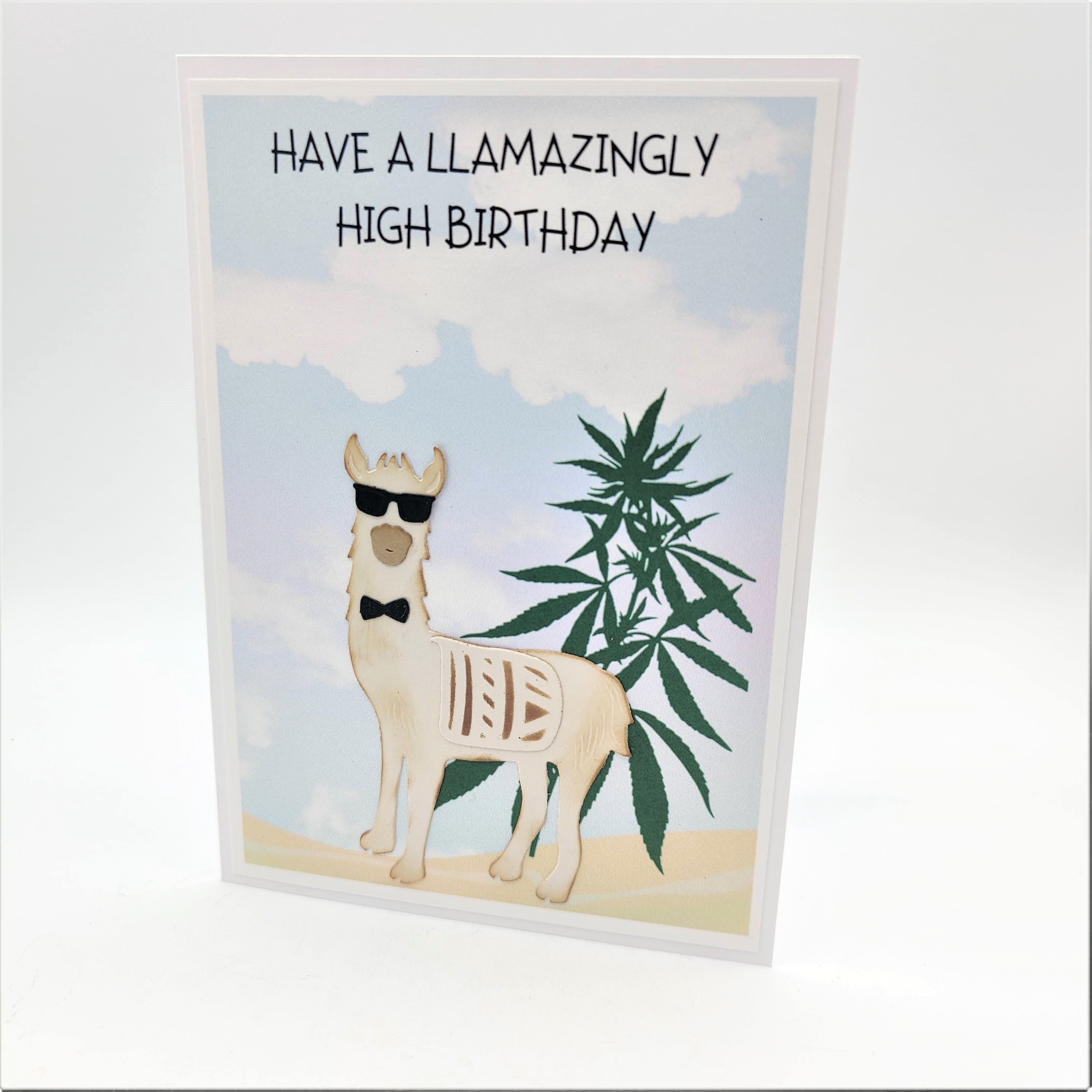 Stoner Birthday Card, Funny Weed Birthday Card, Stoner Gift, Handmade ...