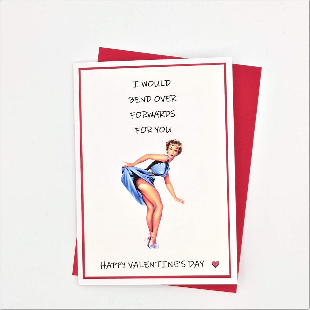 Sexy Valentines Day Card for Him, Naughty Valentines Day Card for ...