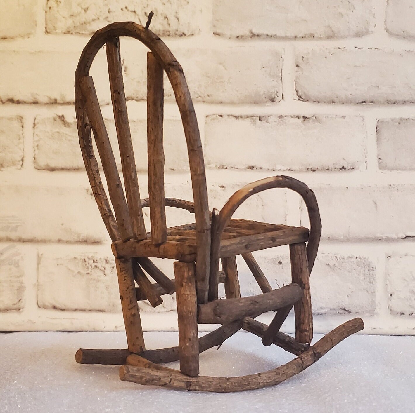 Handmade, Twig, Miniature, Rocking Chair - Etsy