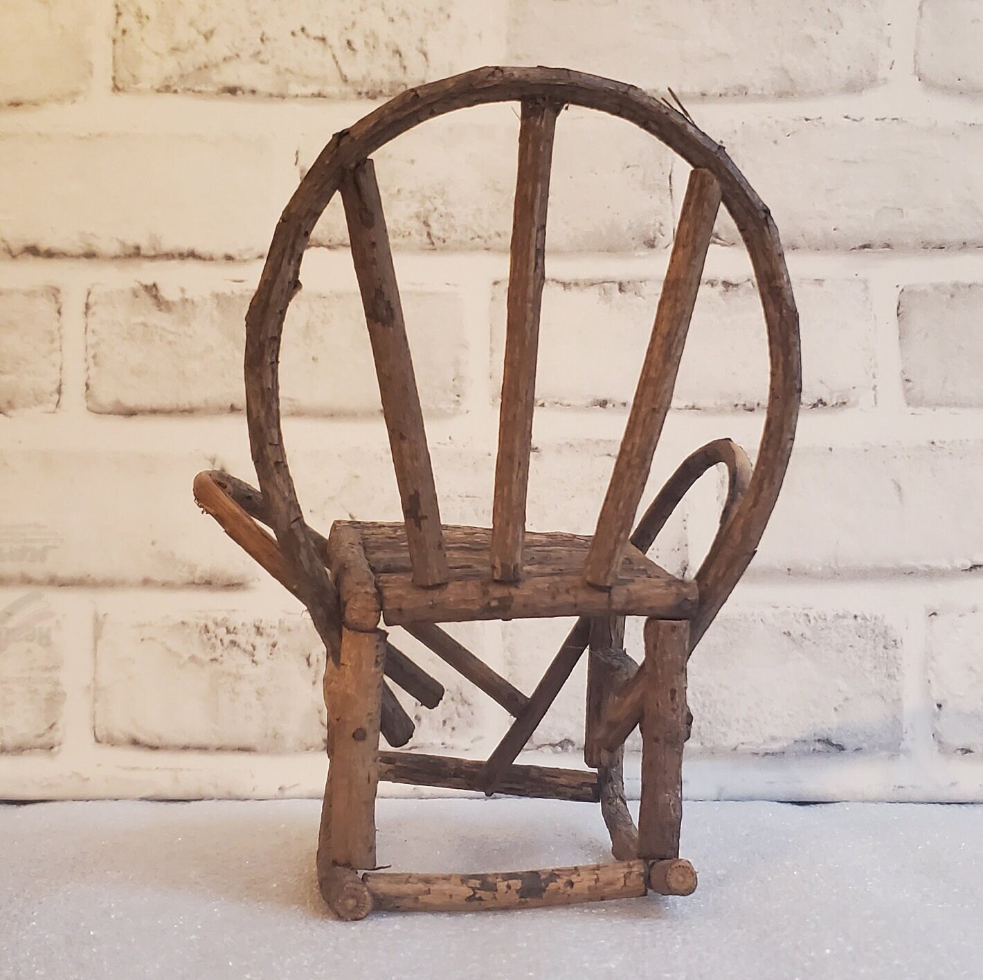 Handmade, Twig, Miniature, Rocking Chair - Etsy