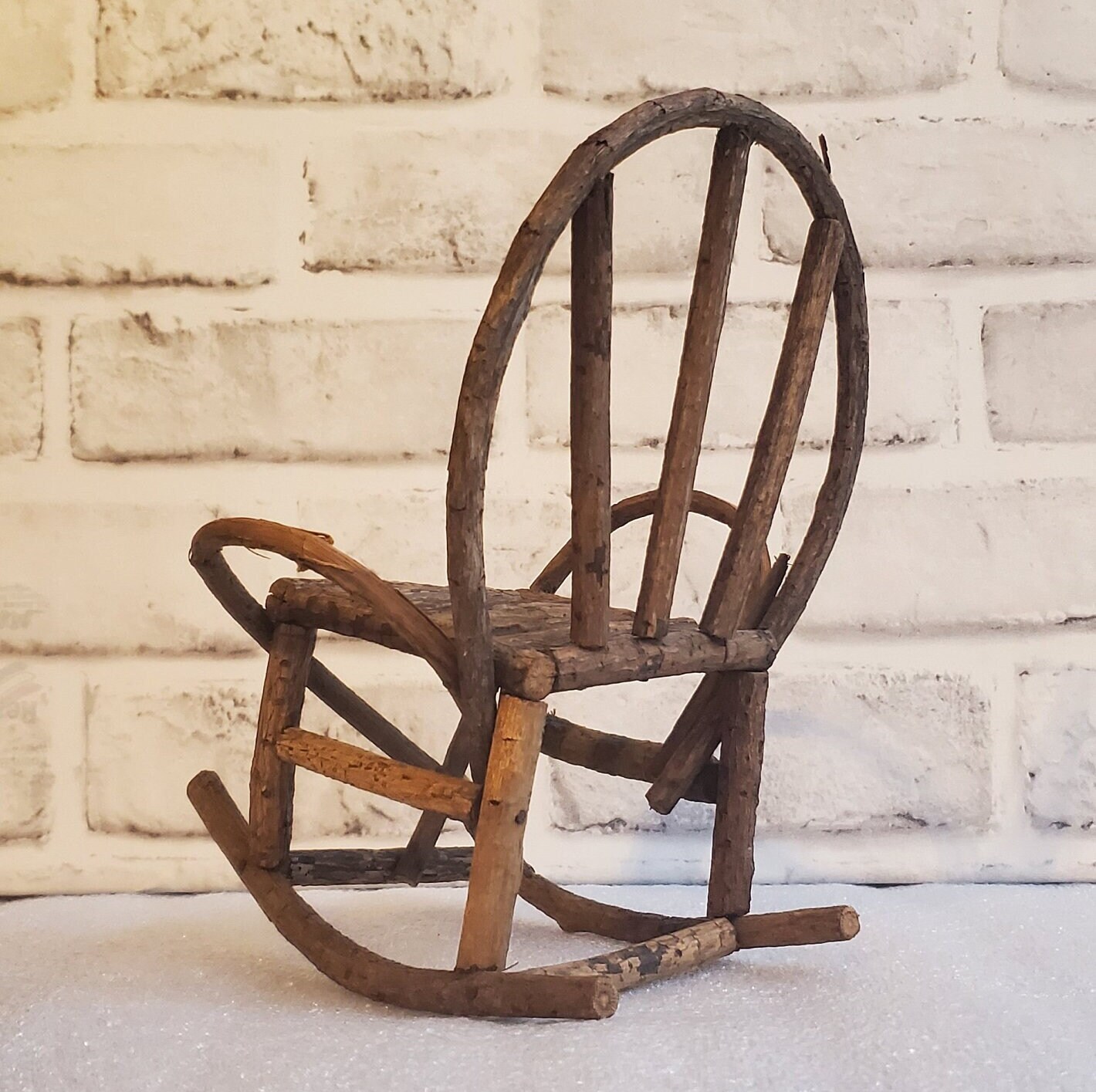 Handmade, Twig, Miniature, Rocking Chair - Etsy