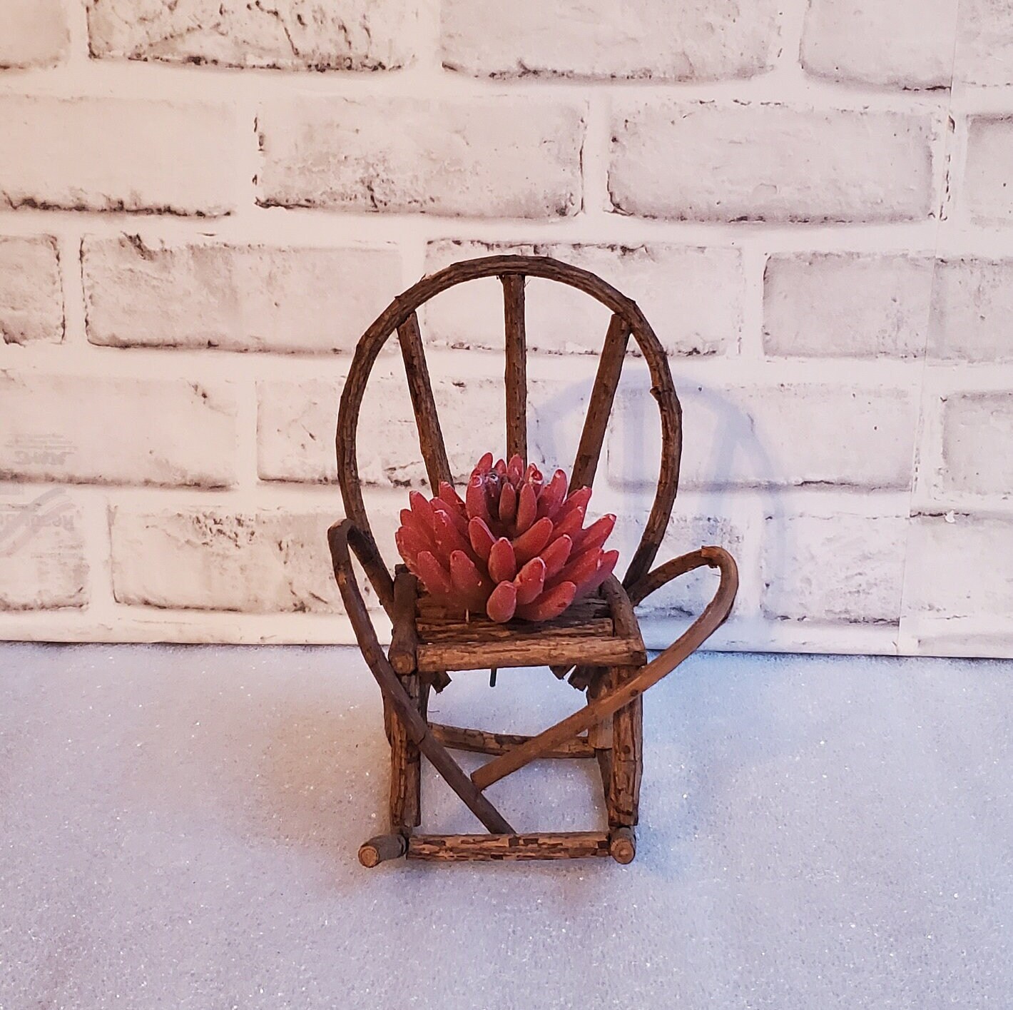 Handmade, Twig, Miniature, Rocking Chair - Etsy