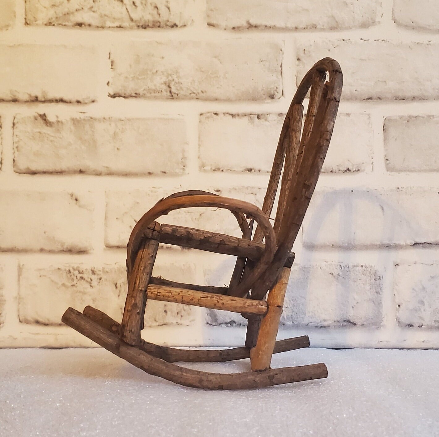 Handmade, Twig, Miniature, Rocking Chair - Etsy