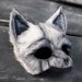Fox Skull Mask Sand Mask Fox Larp Gn Furry Roleplay Cosplay - Etsy