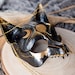 Fox Skull Mask - Hecate [gold Ver.] | Mask Fox Larp Gn Furry Roleplay ...