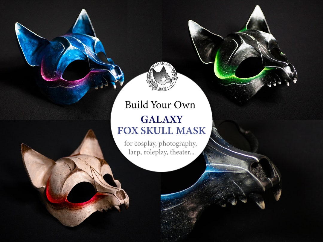 Build Your Own Galaxy Fox Skull Mask BYO Cosplay Costume Photography ...