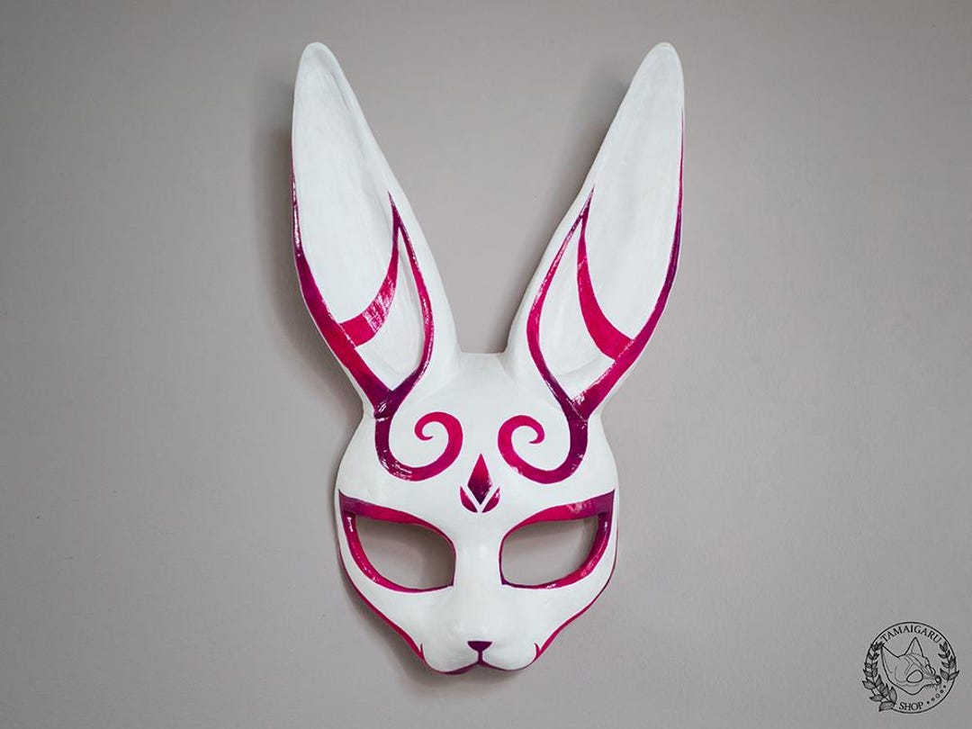 Bunny Mask - Evelynn | Mask Rabbit Larp Gn Furry Roleplay Cosplay ...