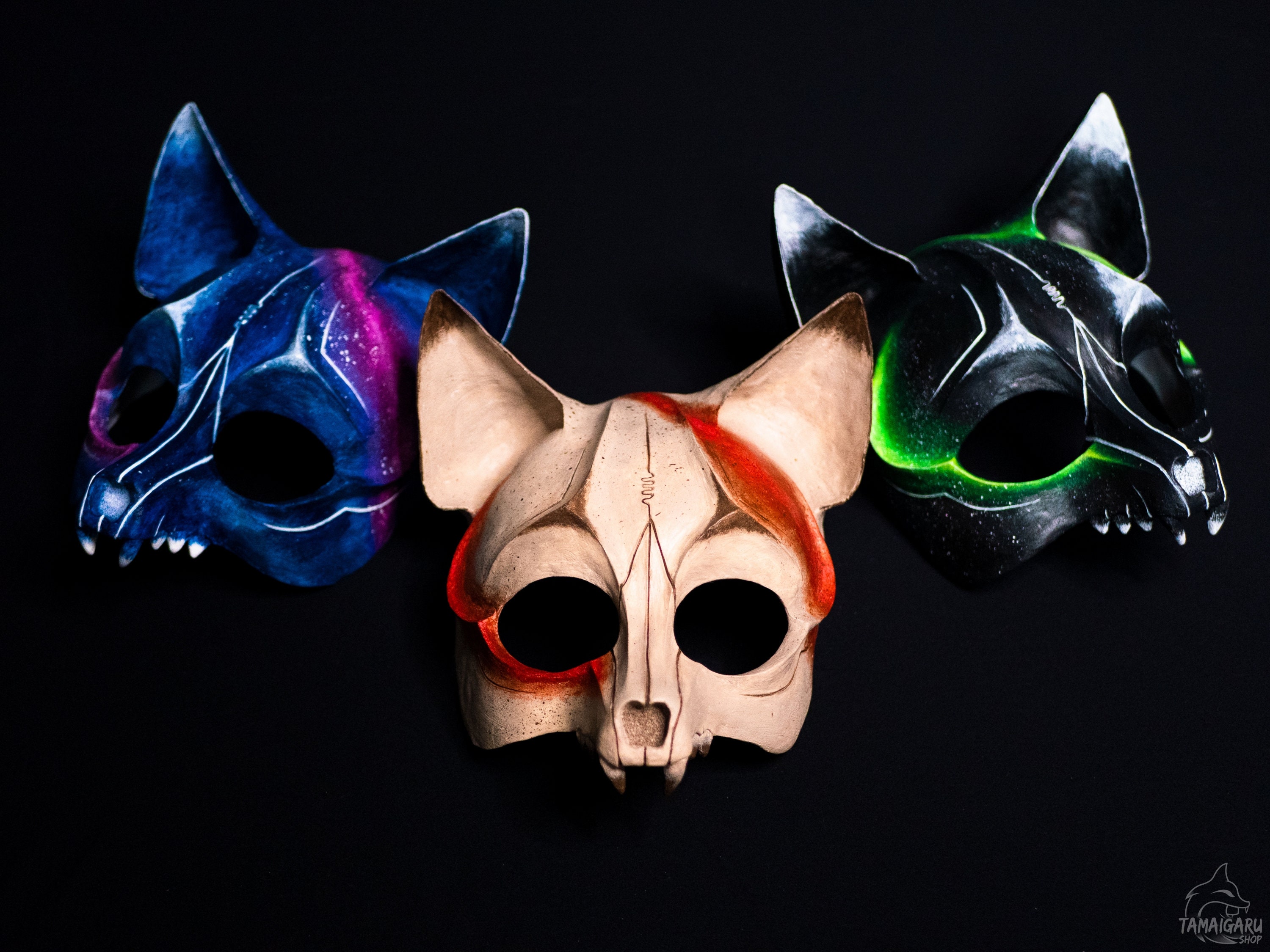 Fox Skull Mask Nova cosmos Mask Fox Larp Gn Furry - Etsy