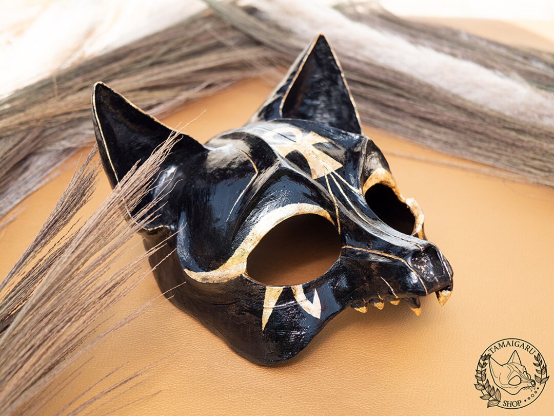 Fox Skull Mask Anubis Mask Fox Larp Gn Furry Roleplay Cosplay Costume ...