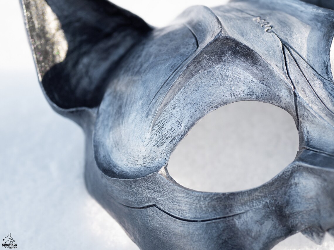 Fox Skull Mask Witcher Wolf Mask Fox Larp Gn Furry - Etsy