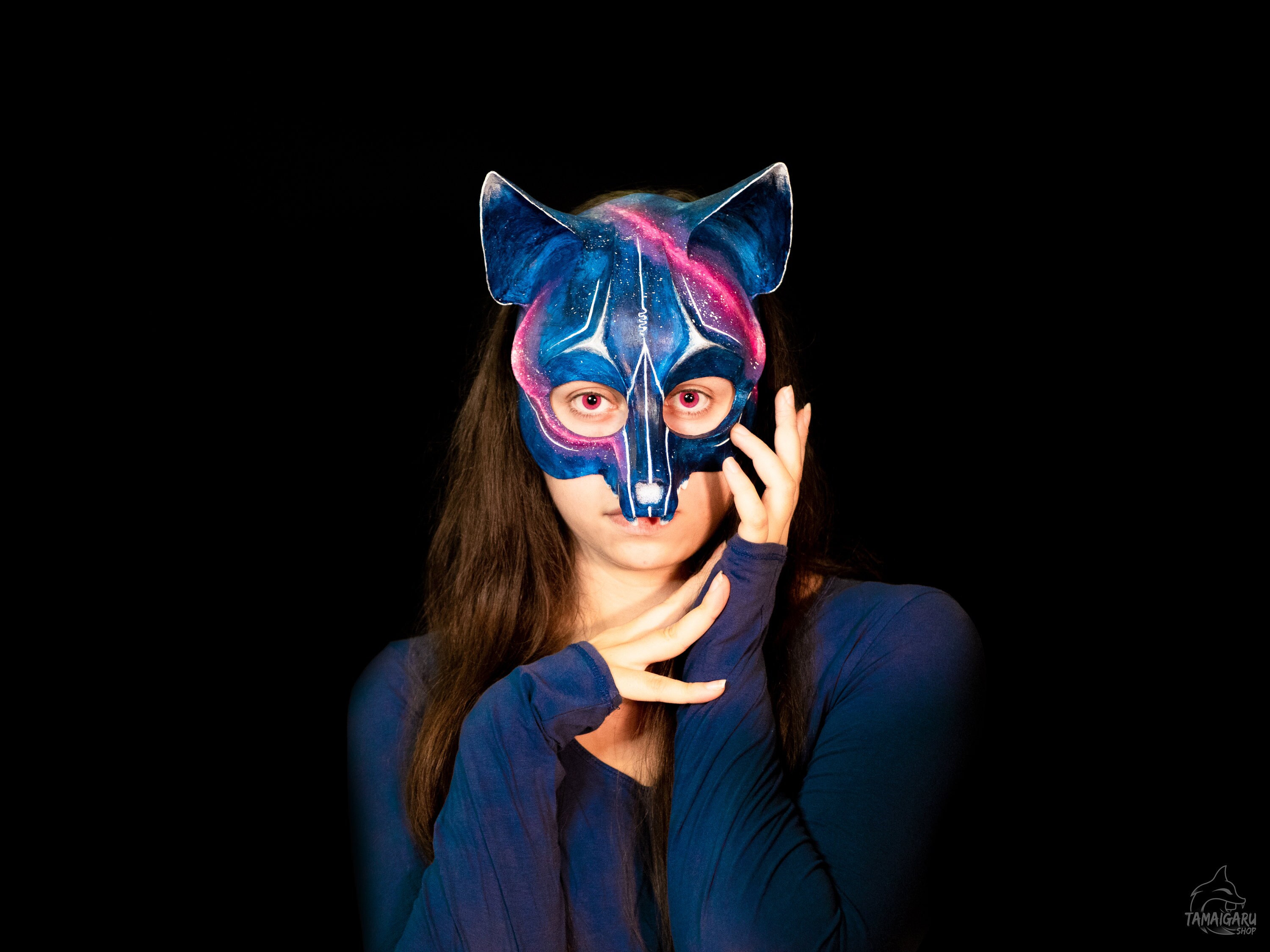 Fox Skull Mask Galaxy cosmos Mask Fox Larp Gn Furry | Etsy