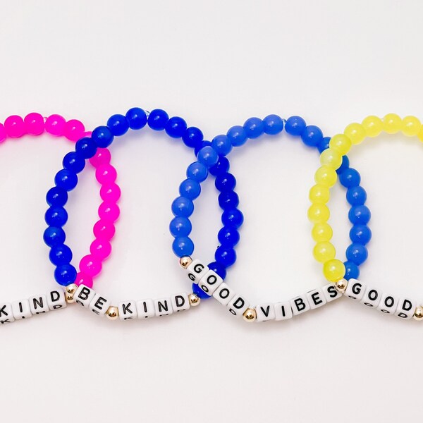 Good Vibes Bracelet - Etsy