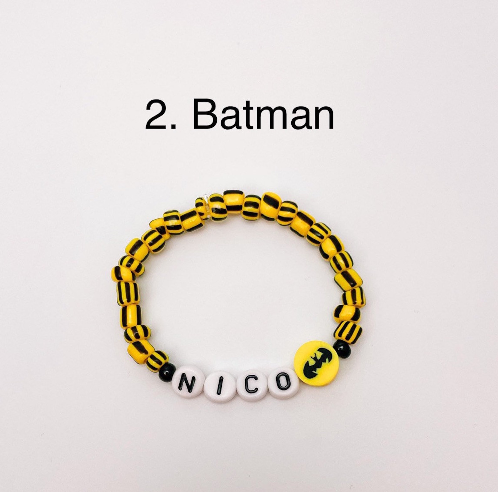 Superhero Bracelet, Superhero Bead Bracelet, Superhero Seed Bead ...
