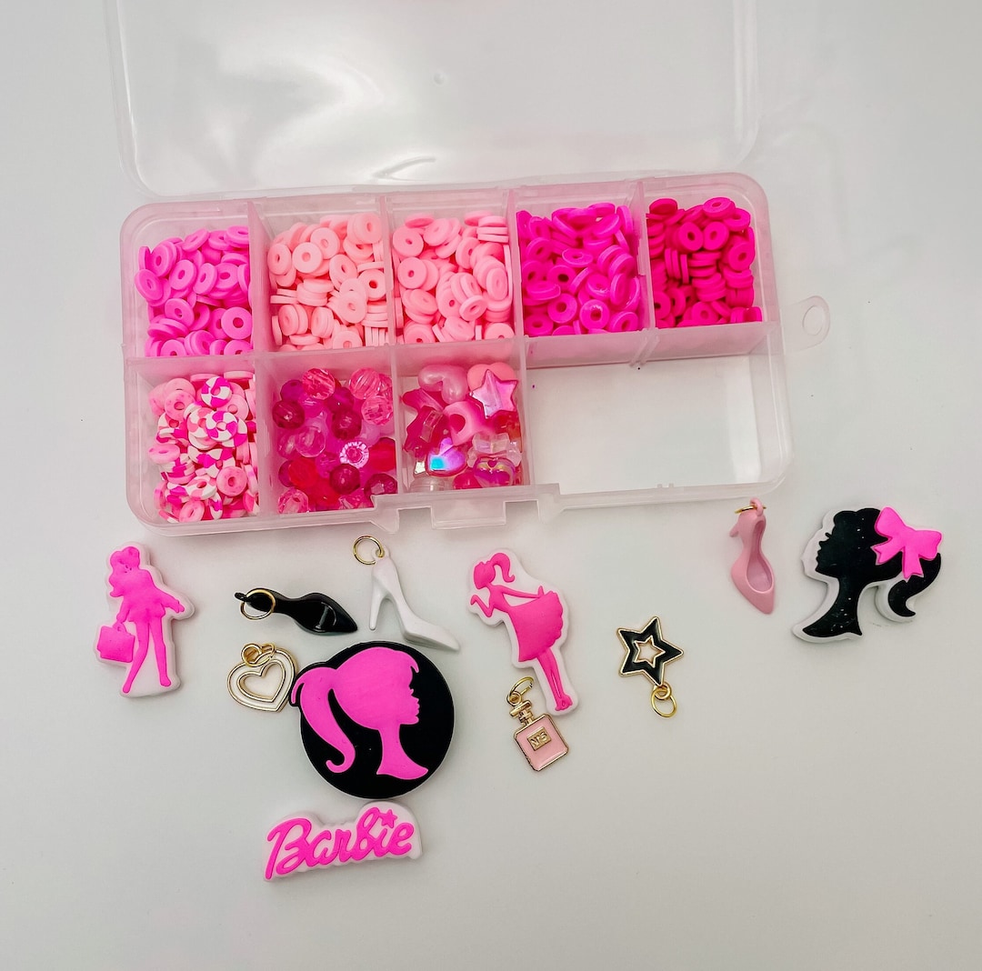 Barbie Bead Kit, Mini Bead Kit, Barbie Craft,bigger Kids Bead Kit ...