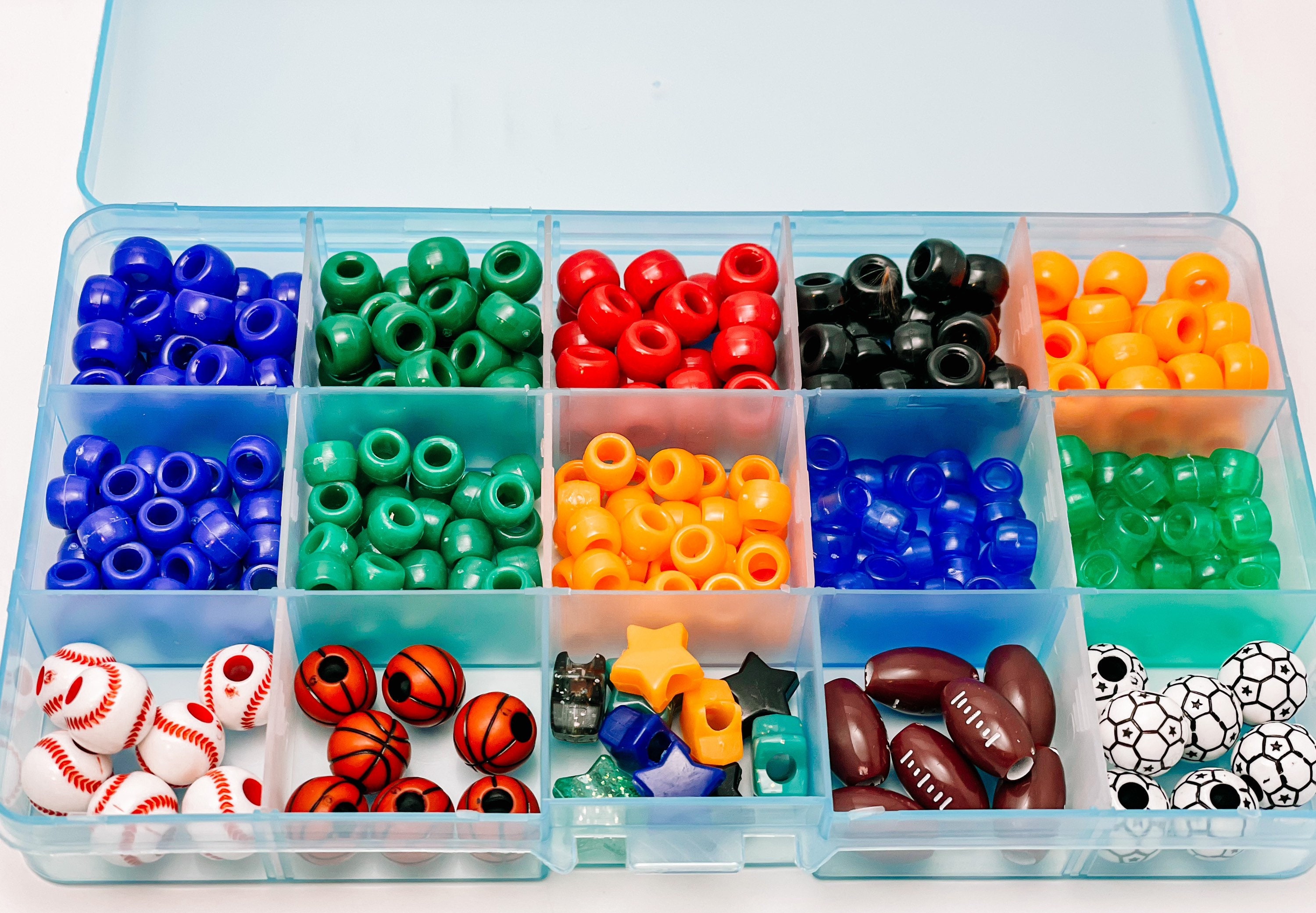 Sports Bead Kit, Sports Craft, Sports Party Favor, Sports Gift, Sports ...