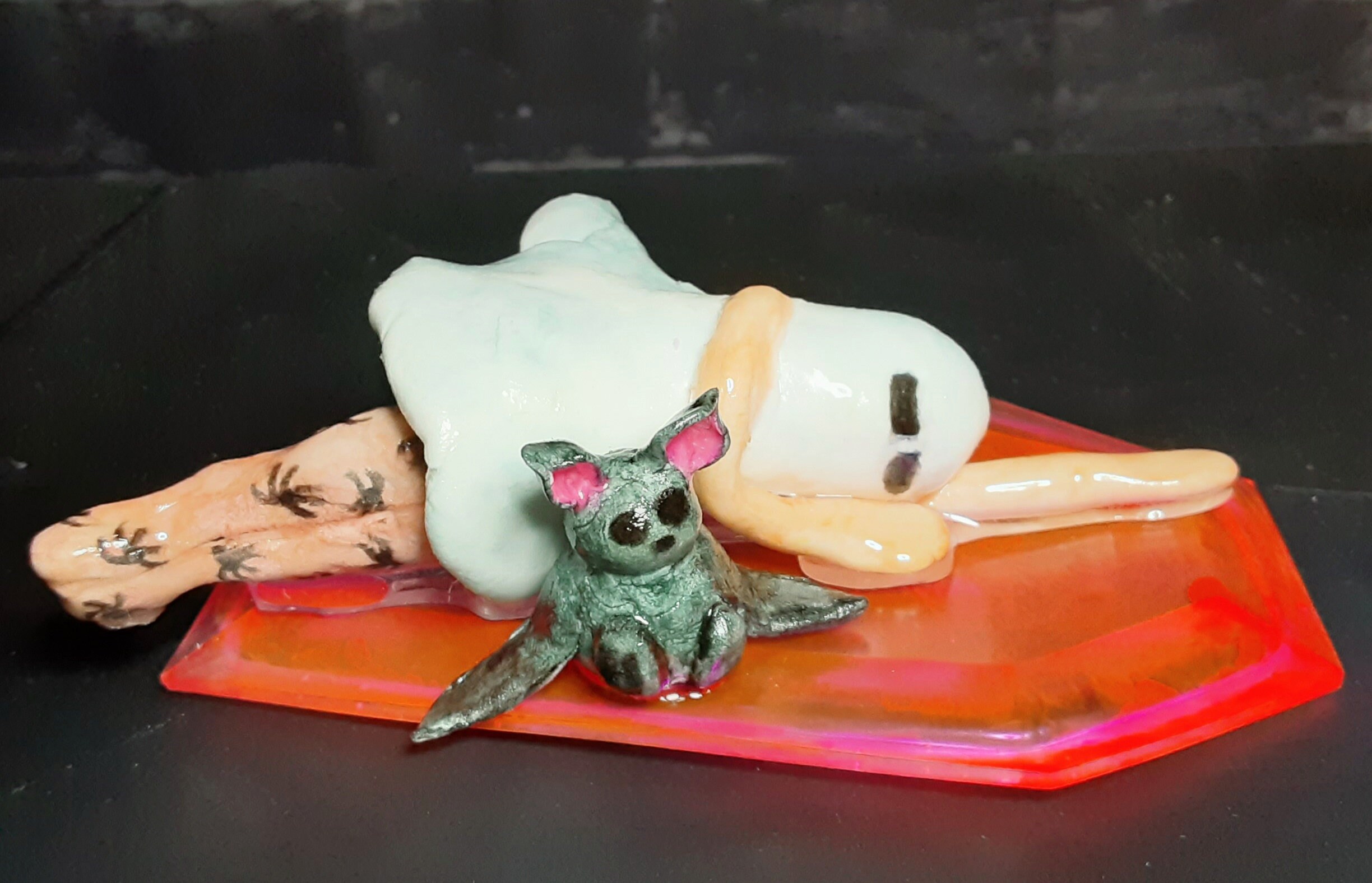 horror gifts gothic Valentine's SLEEPY GRETEL GHOSTGIRL Figurine ...