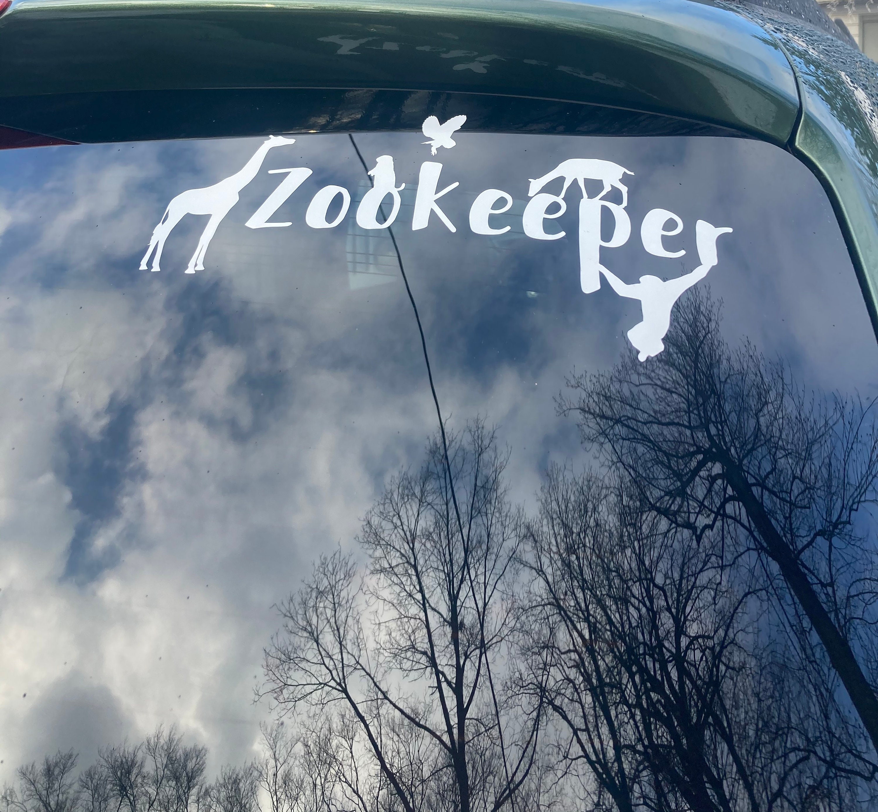 Bumper Stickers Zoo worker Car Decal Stickers, Labels & Tags etna.com.pe