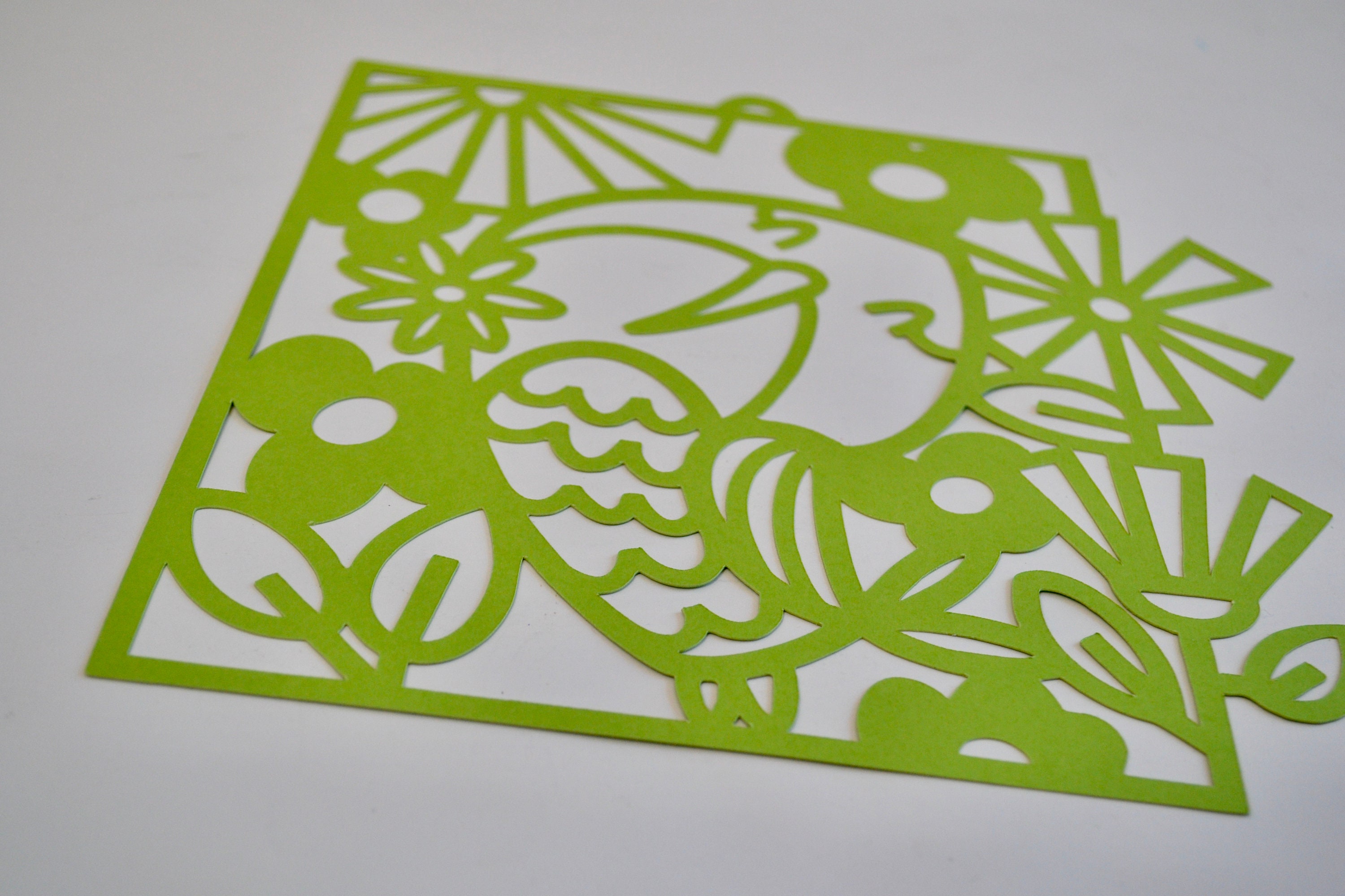 Hummingbird Paper Art Work Paper Cut Illustrations Paper Cut Art Gift ...