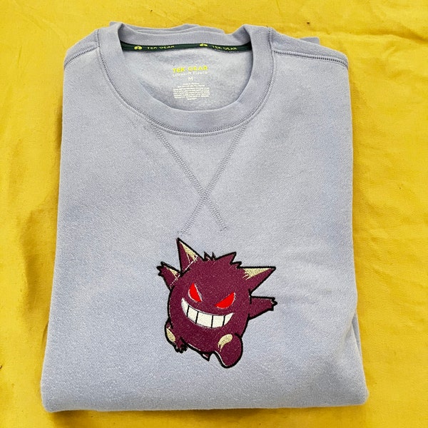 Gengar Sweater - Etsy