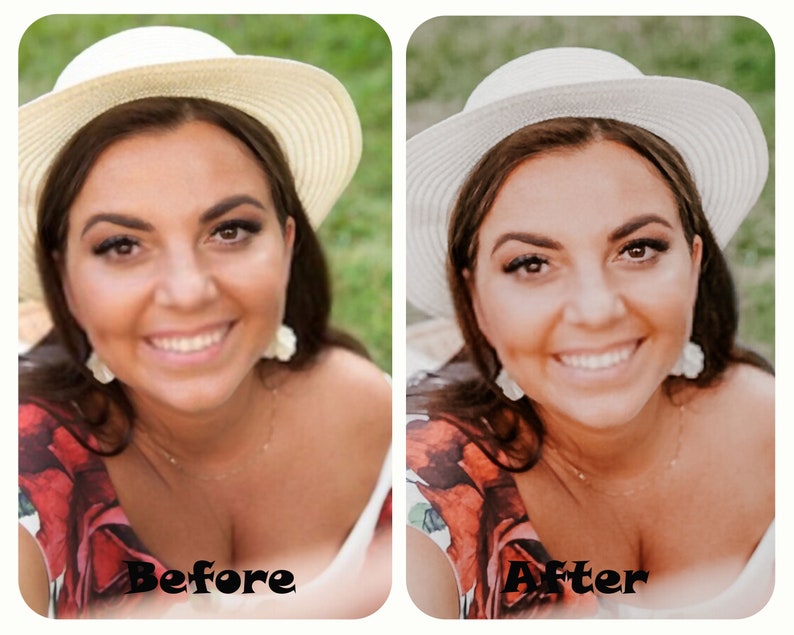 Lightroom Presets Selfie 5 Mobile Instagram Filters Etsy