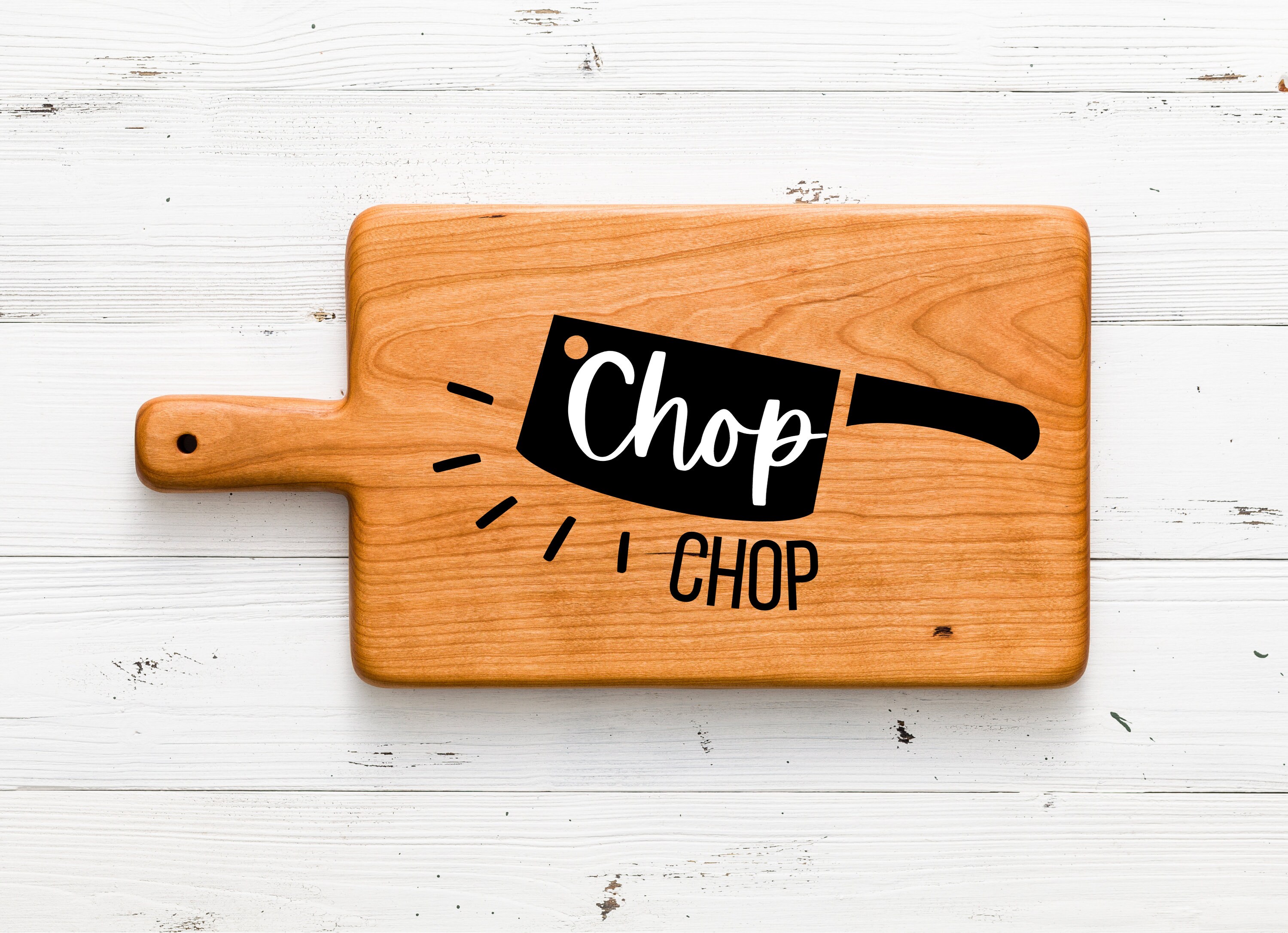 Chop Chop SVG PNG JPEG Files Digital Download Image Graphic Design for ...
