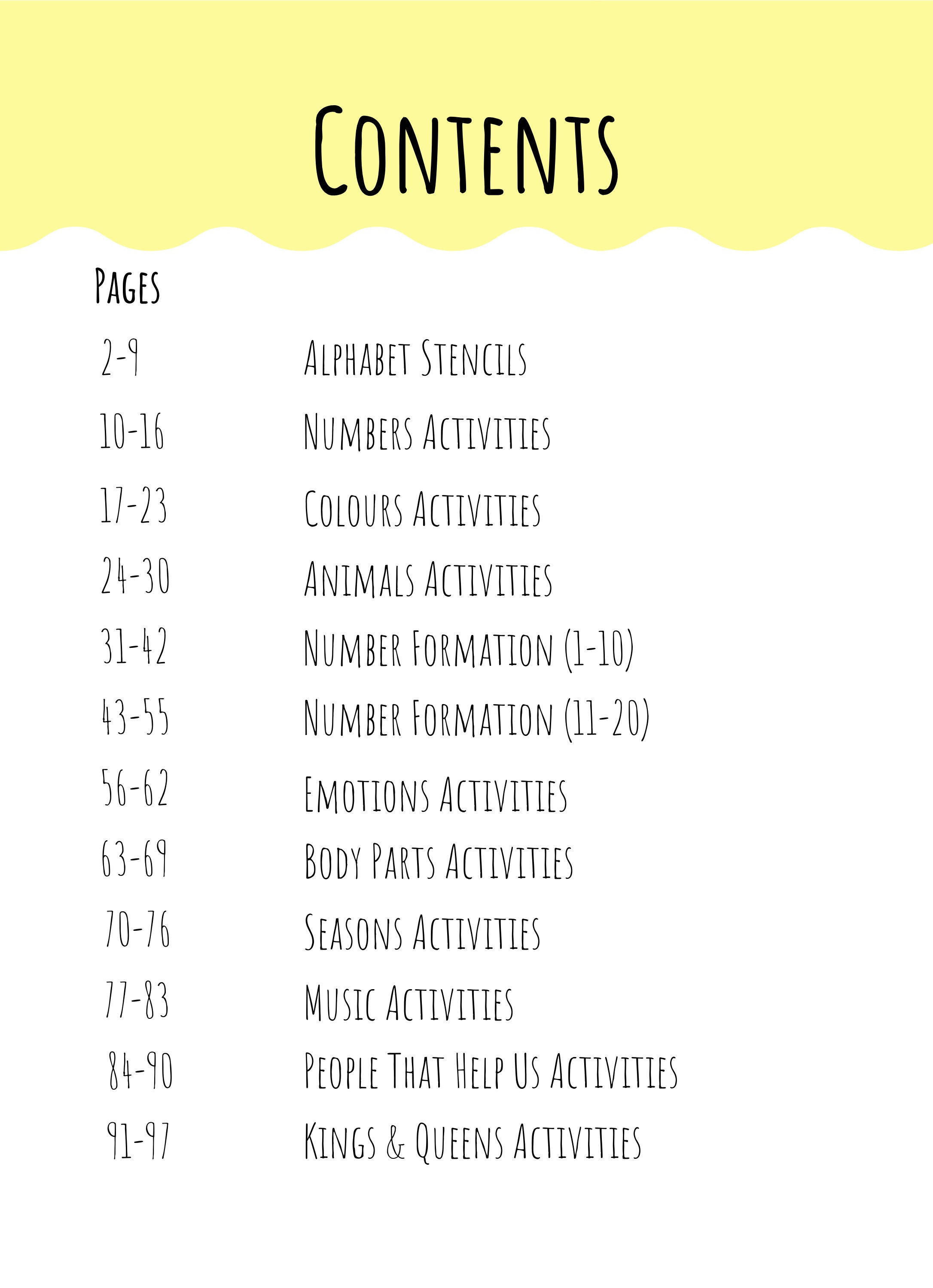 My Bumper Activity Workbook for Pre-school or Reception Kids - Etsy