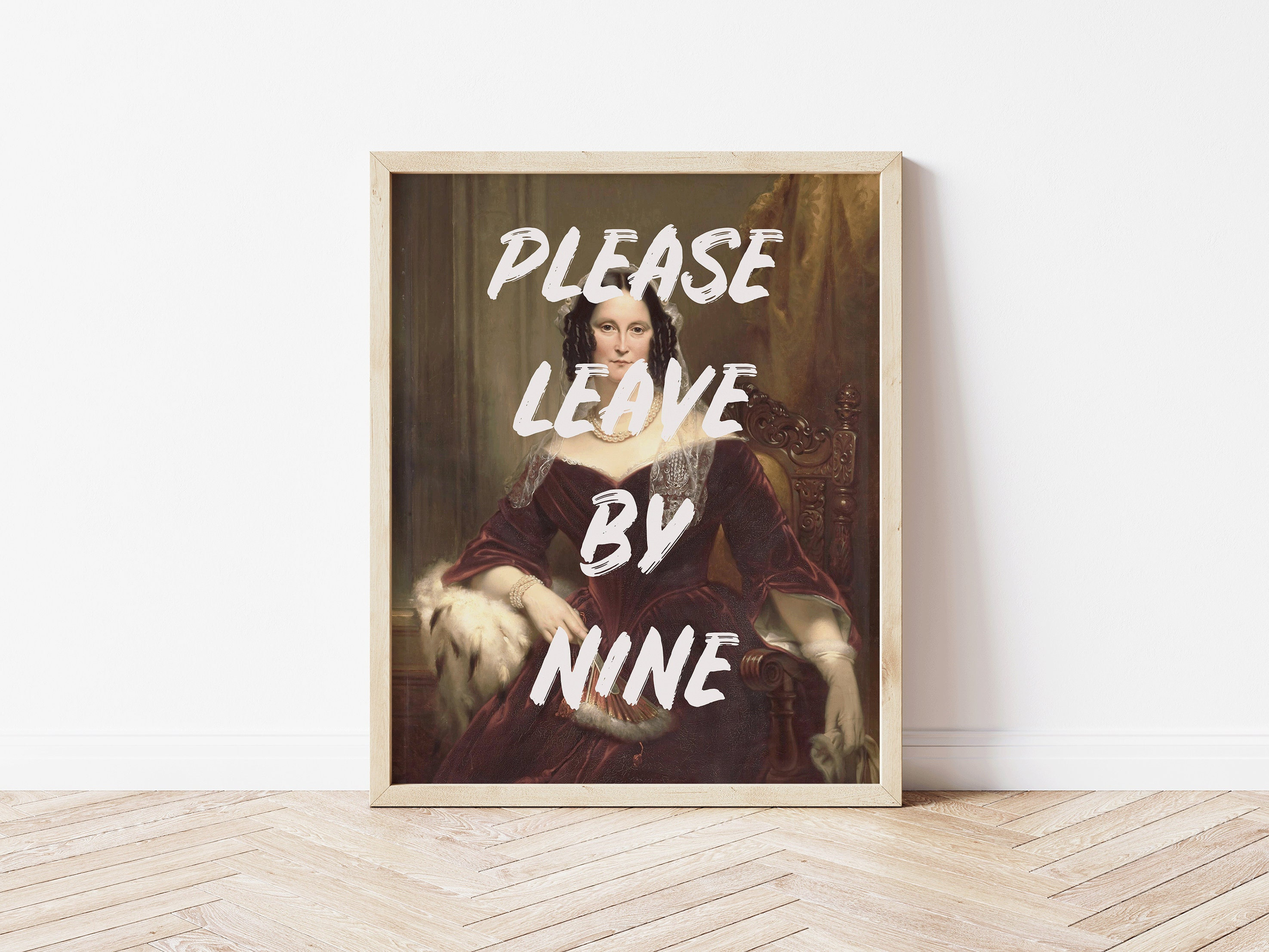 Renaissance Woman Art Print, Funny Quote, Entryway Decor (digital ...