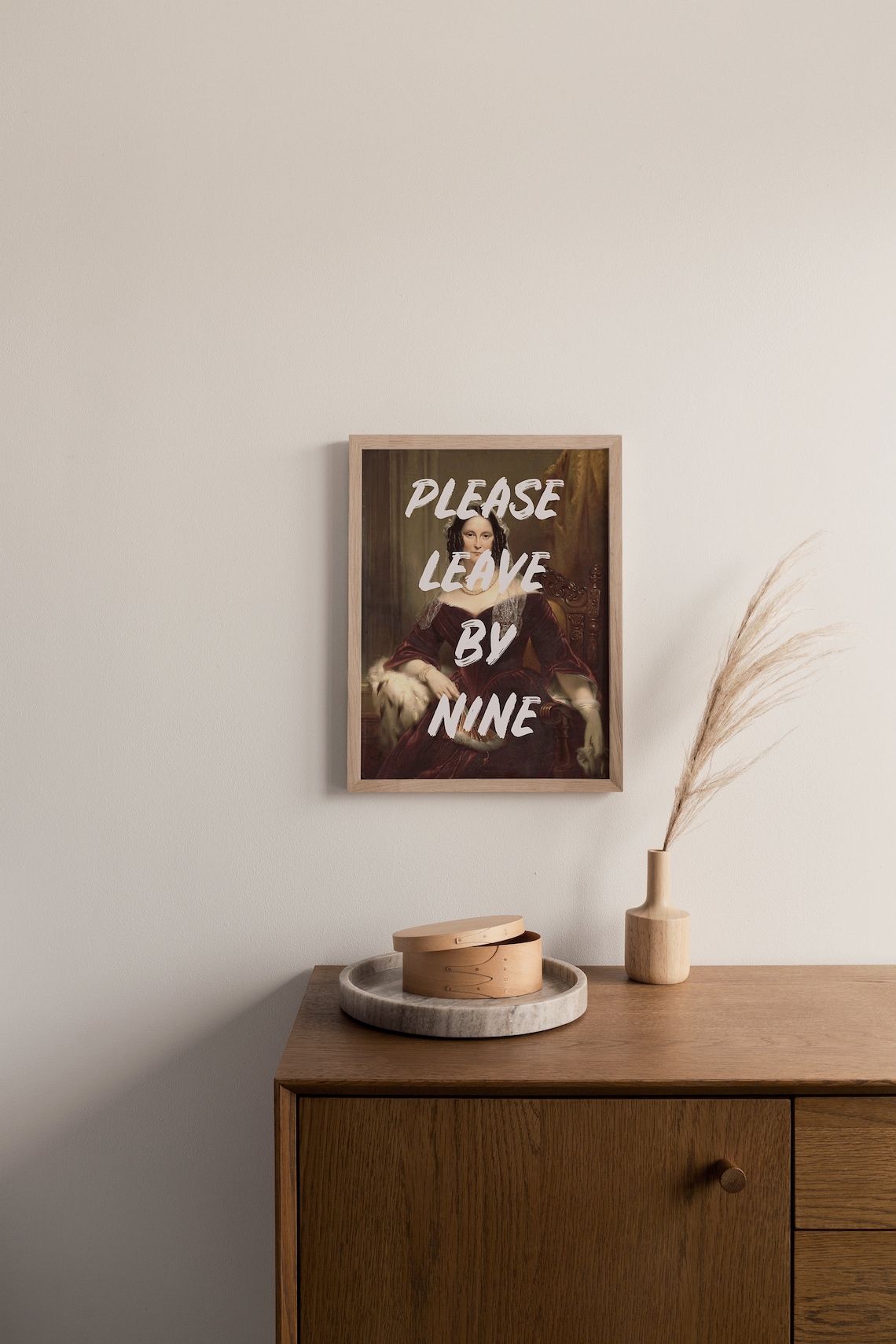 Renaissance Woman Art Print, Funny Quote, Entryway Decor (digital ...