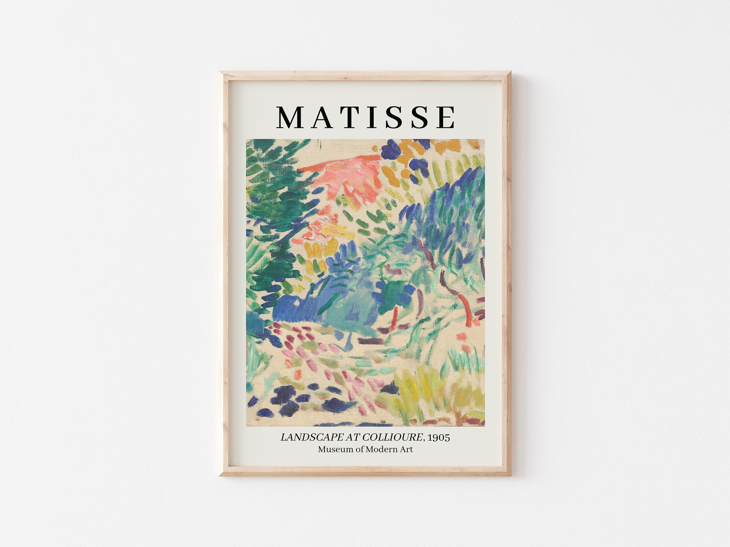 Wall Décor Large Wall Decor Henri Matisse Matisse Print Landscape at ...