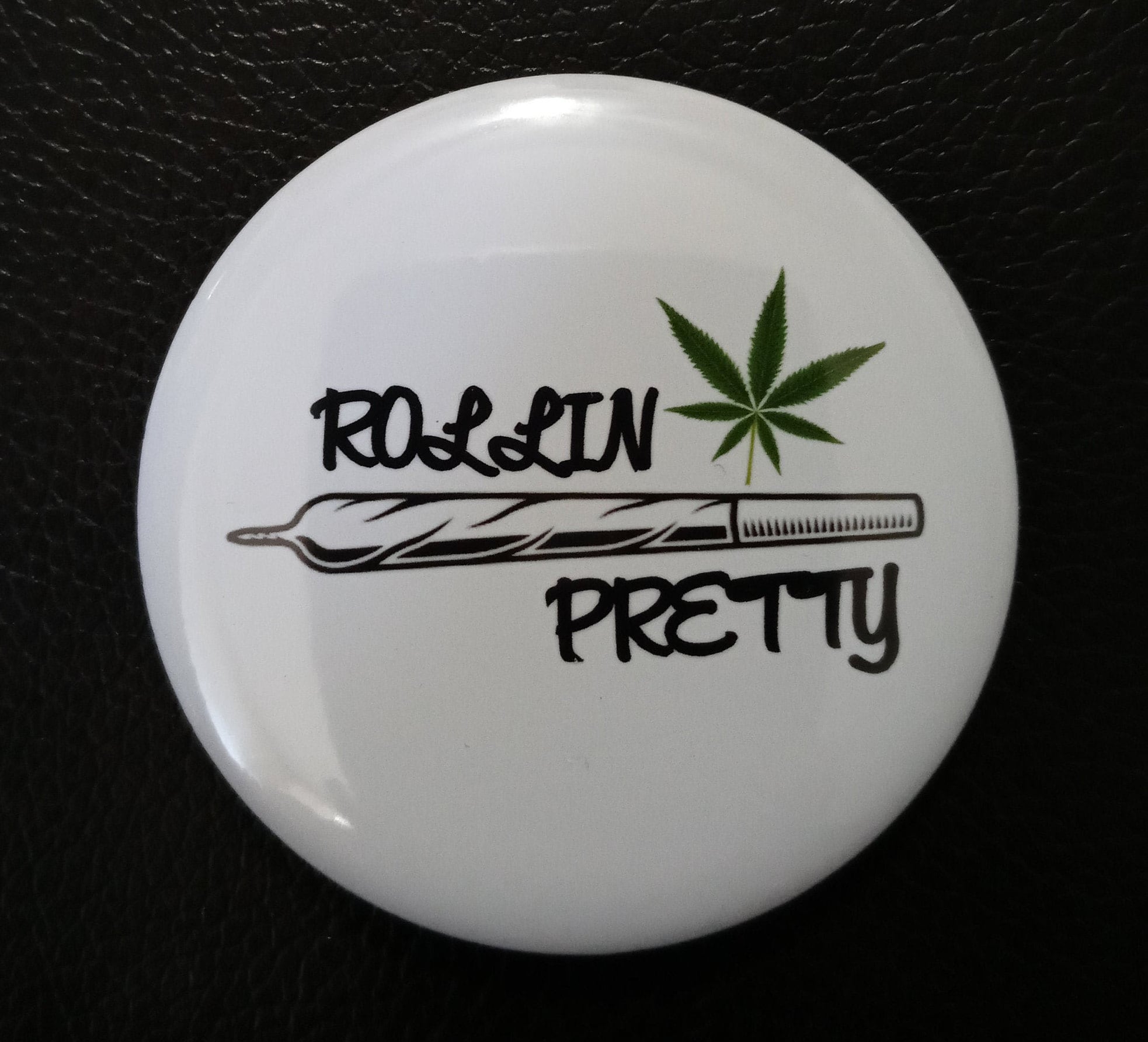 12 Pack Smoker/stoner Girl Pins Large 2.25in - Etsy