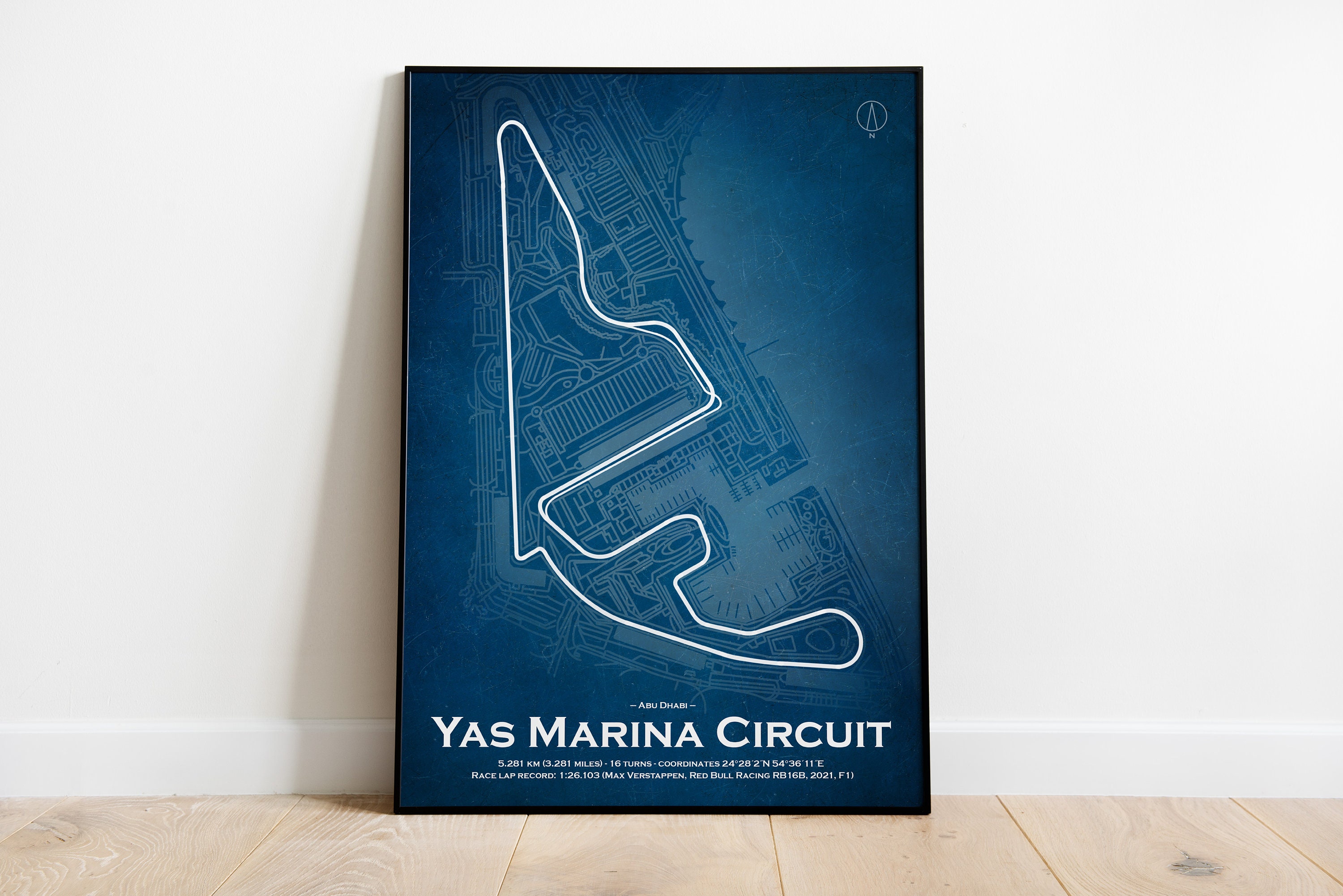 Yas Marina Circuit, Abu Dhabi, F1 Poster, Formula 1 Poster, Formula 1 ...