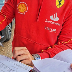 Signed by Leclerc, SF-24 Technical Blueprint, A4 Sized, F1, Formula-1 ...