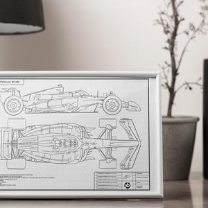 Ferrari SF-25 Blueprint Art – Leclerc & Hamilton, Formula 1 Print - Etsy