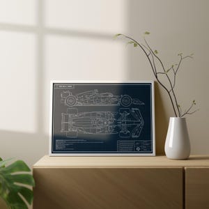 RB21 Red Bull Racing Technical Blueprint, Verstappen Lawson F1, Formula ...