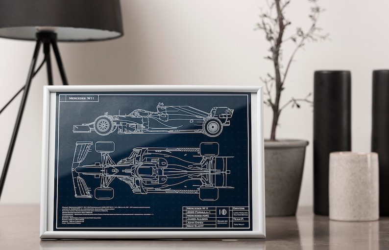 W11 Mercedes Blueprint, Lewis Hamilton and Valtteri Bottas, F1, Formula ...