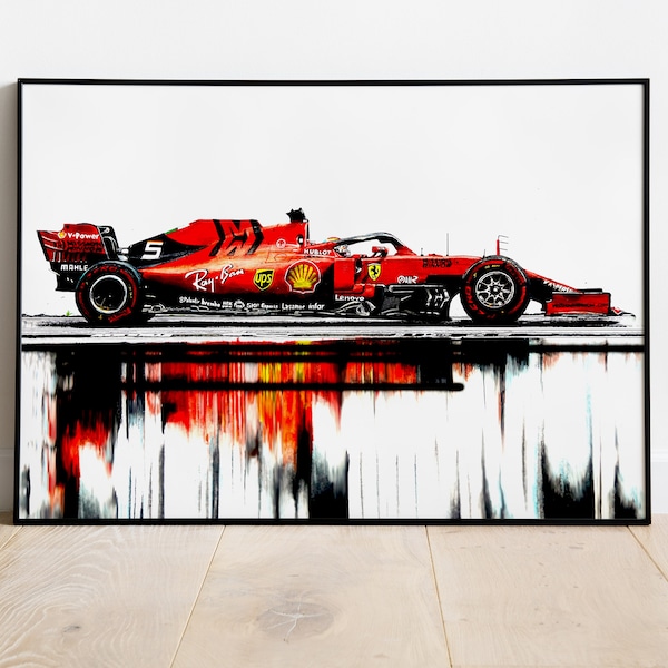 Ferrari Sf90 Drawing - Etsy