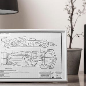 RB21 Red Bull Racing Technical Blueprint, Verstappen Lawson F1, Formula ...