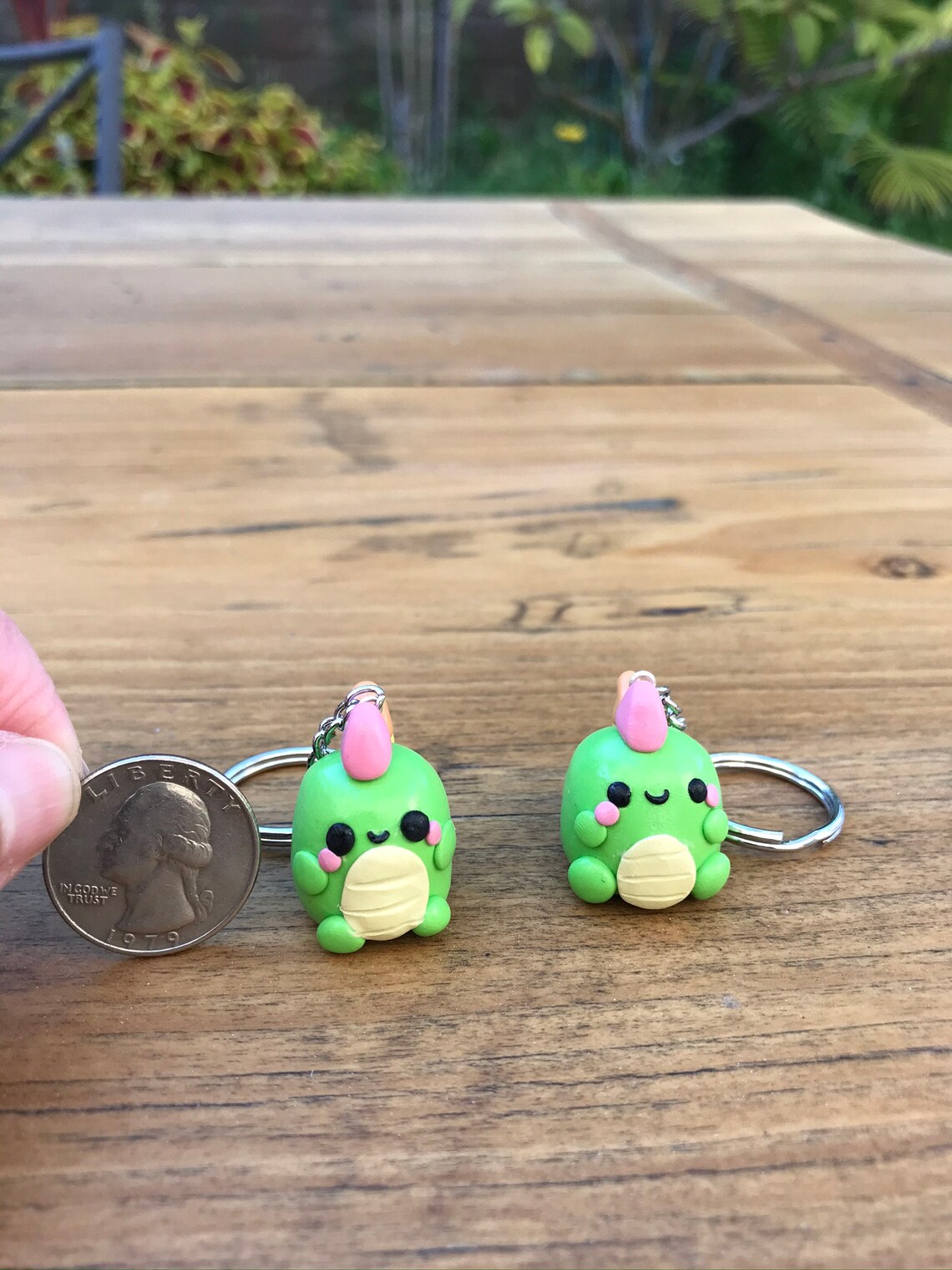 Dinosaur Charm Mini Dinosaur Keychain Cute Dinosaurs | Etsy