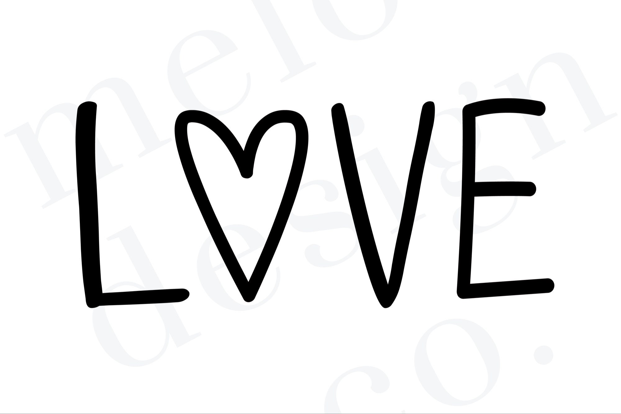 Love Graphic SVG PNG Love Quotes Digital Download | Etsy