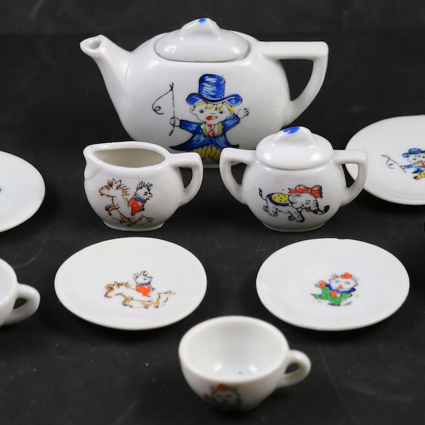 Vintage Childrens Tea Set Made in Japan - Etsy